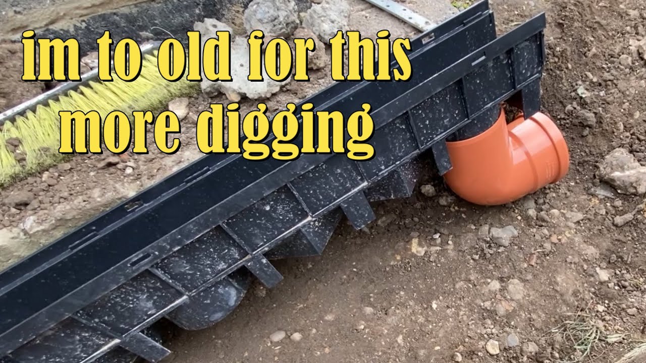 How to install aco drains..i have a plan...letsgo - YouTube