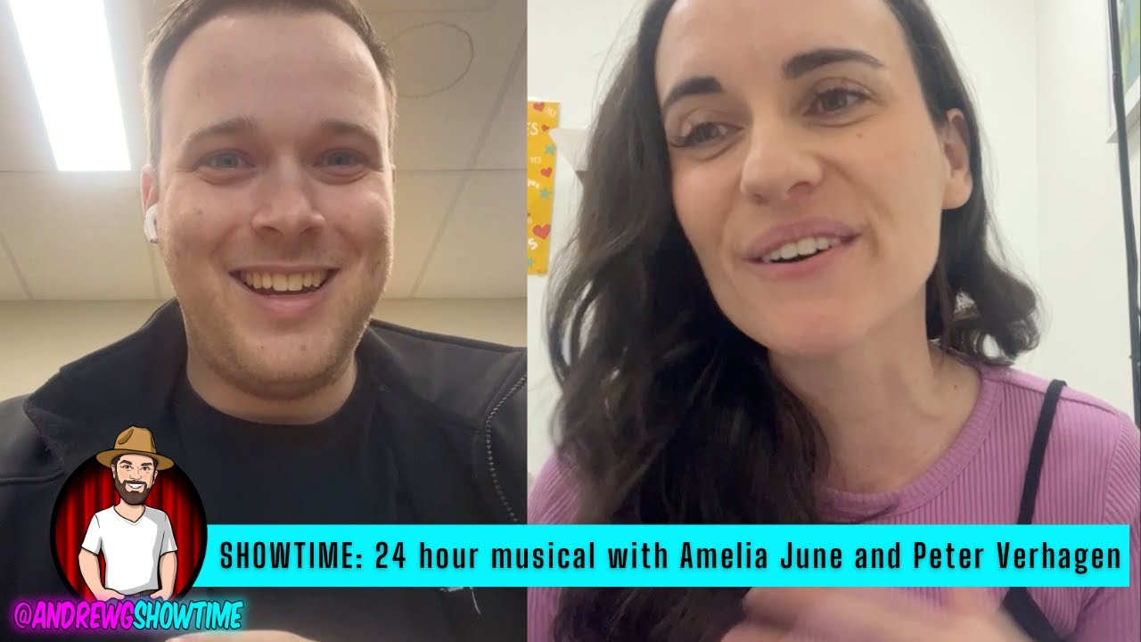 SHOWTIME: 24 hour musical with Amelia June and Peter Verhagen - YouTube