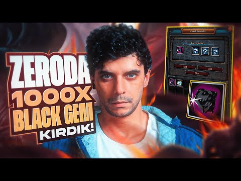 1000 TANE BLACK GEM KIRDIK 😱 | Knight Online Zero