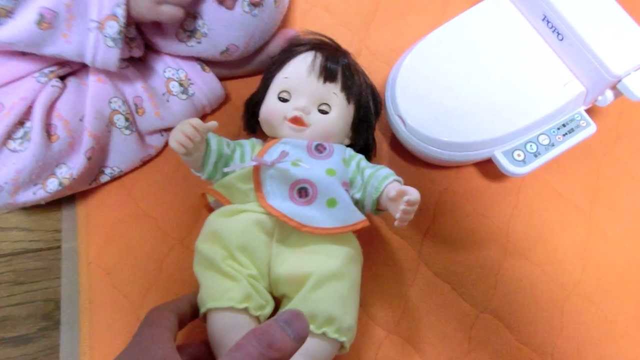 【Toy】ちいぽぽちゃんで遊ぶ#1・Let's play Chi-PoPo toilet time - YouTube