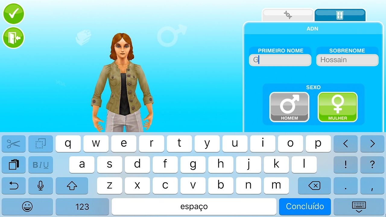 THE SIMS POCKET EDITION ( MINHA PRIMEIRA VEZ ) - YouTube