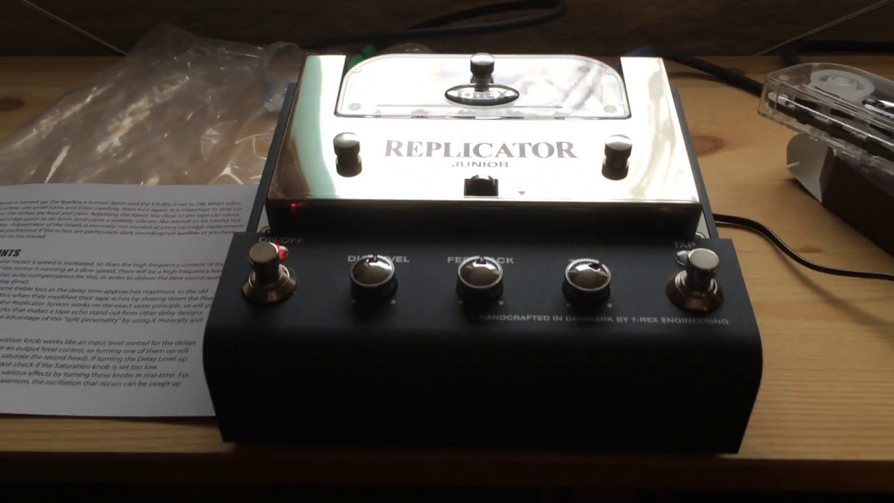 T rex Replicator Junior with Modular synth - YouTube