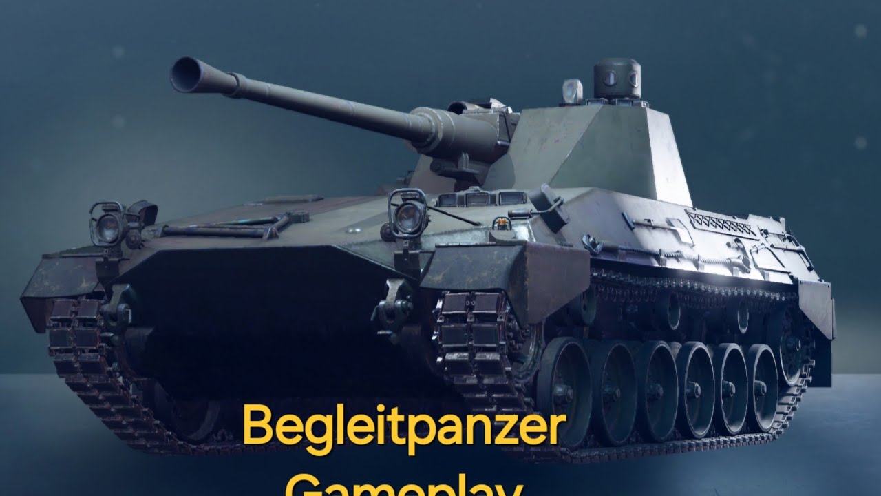 World of Tanks console Gameplay Begleitpanzer - YouTube