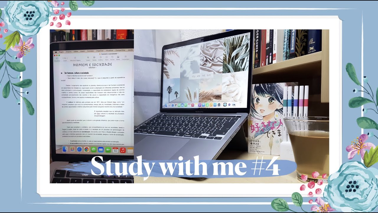 Study with me #4 📚// Time-lapse and studying in my MacBook. - YouTube