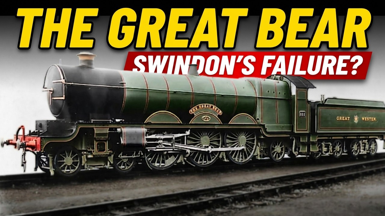 Strange Locomotives GWR 111 - The Great Bear - YouTube