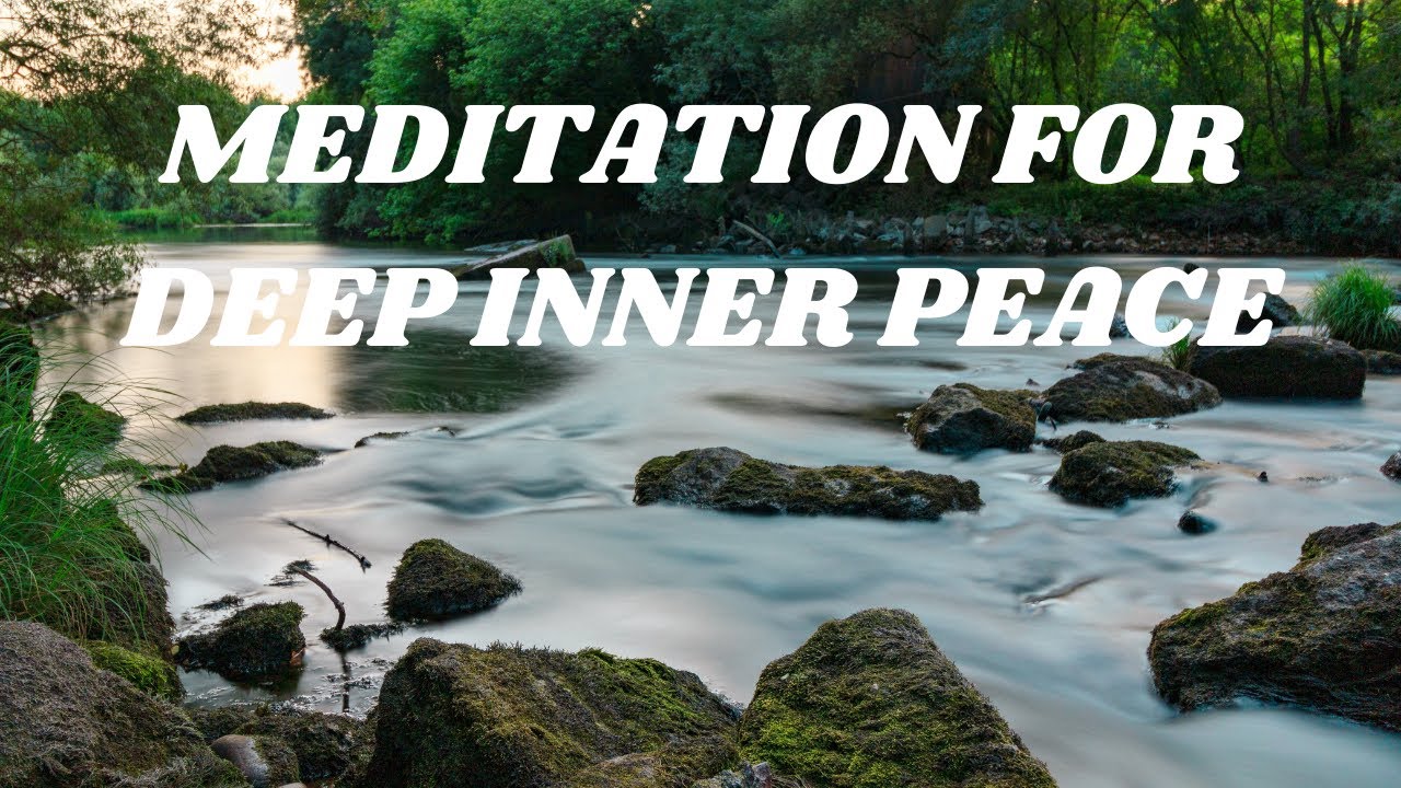 Meditation for deep inner peace, my 5 simple wishes for you - YouTube