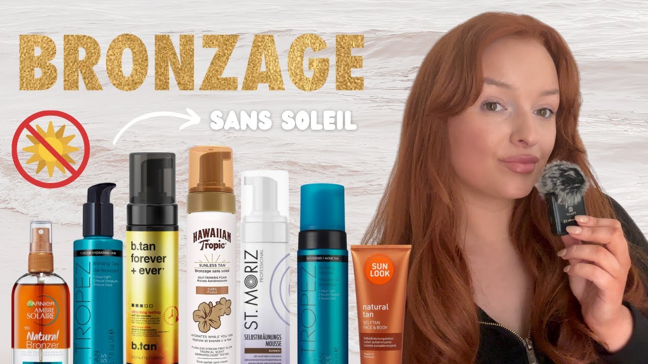 Bronzage parfait sans soleil : Guide complet de l'autobronzant - YouTube
