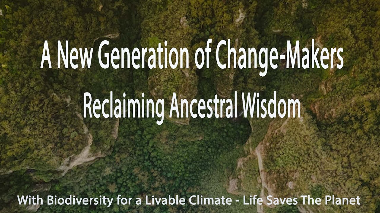 A New Generation of Change-Makers - Reclaiming Ancestral Wisdom - YouTube