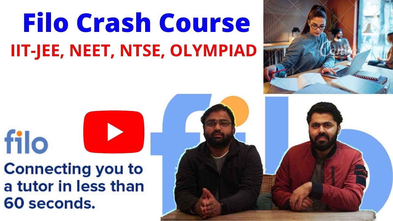 Filo Crash Course for IIT-JEE, NEET. Filo Tutor. Filo App Kaise Use ...