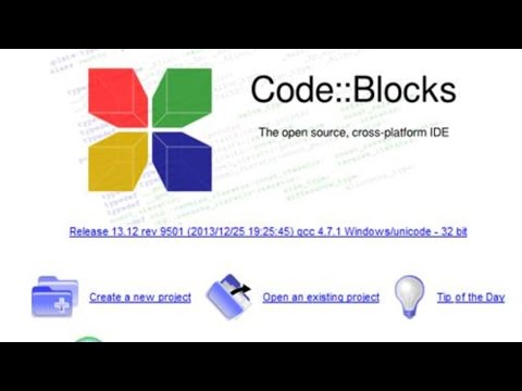 Les bases du langage C 02 : Télécharger, faire un tour et créer un nouveau projet Code:: Blocks ...