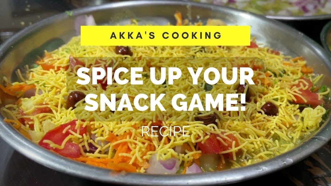 Akka's Masala Puri Recipe - A Spicy Twist to Classic Indian Snack - YouTube