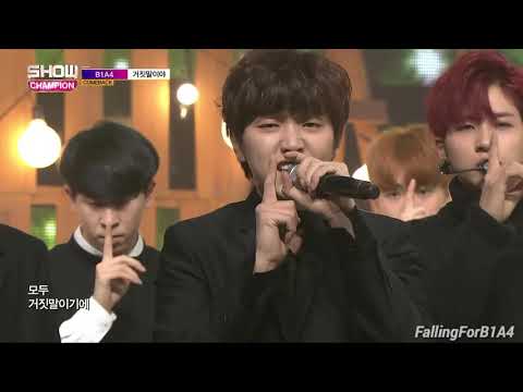 B1A4 (비원에이포 ) - A Lie (거짓말이야)  Stage Mix