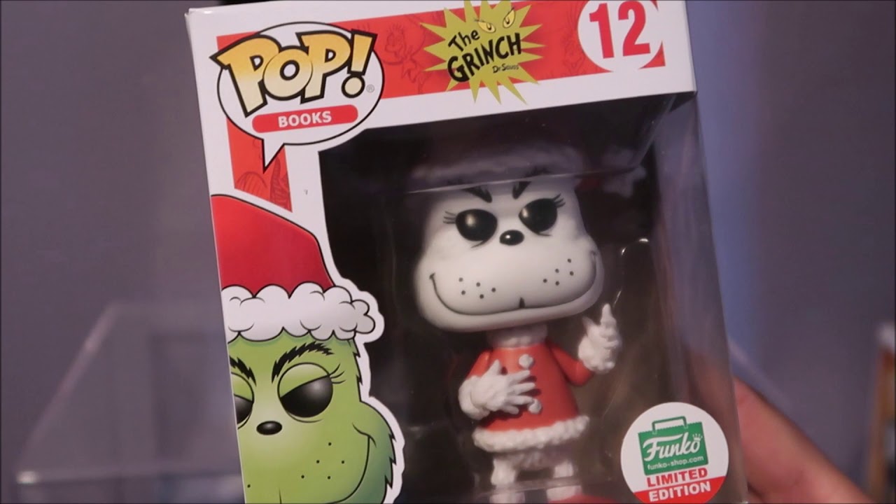 New Limited Edition Grinch Funko Pop Unboxing - 12 Days of Christmas ...
