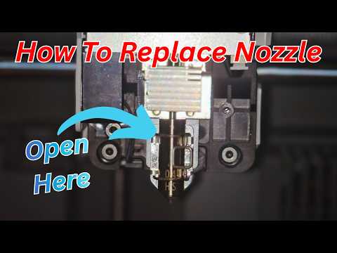 Anycubic Kobra S1 Max How To Change Nozzle Fast