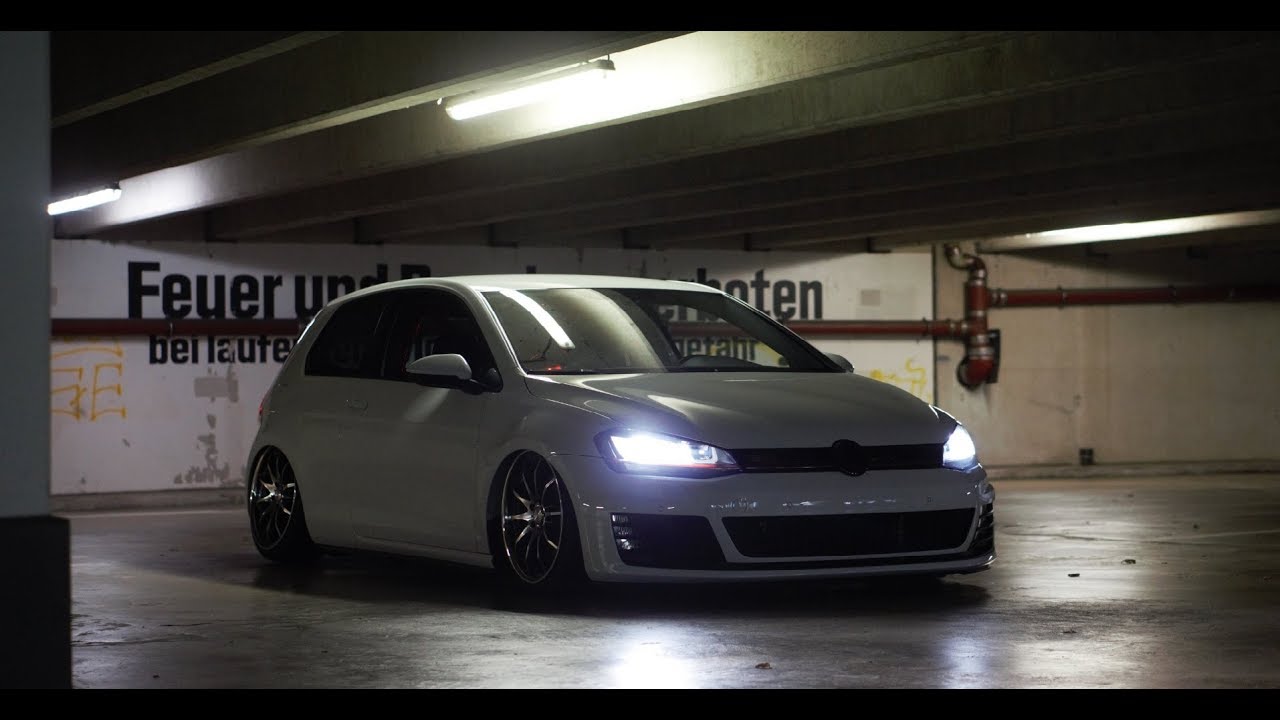 Bagged VW Golf 7 GTI | FsMedia - YouTube