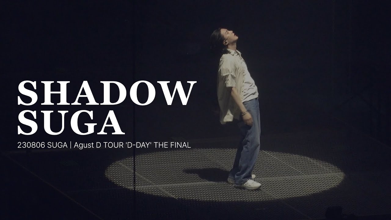 [ SUGA ] 230806 4K 'SHADOW' SUGA | Agust D TOUR 'D-DAY' THE FINAL @KSPO ...