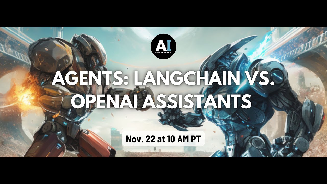 Agents Langchain React Vs Open Ai Assistants Api Youtube
