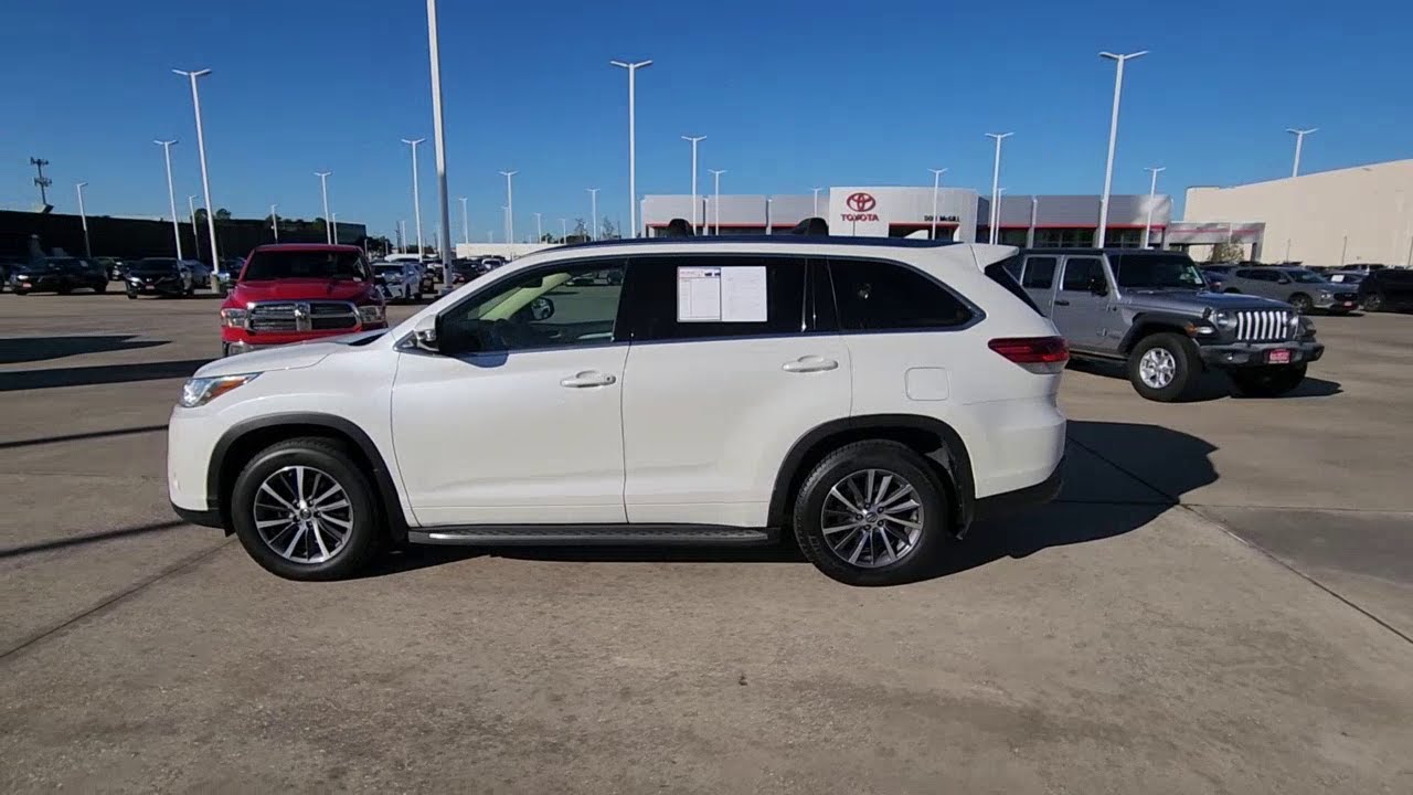 2017 Toyota Highlander Katy, Houston, Cinco Ranch, Sugarland, Jersey ...