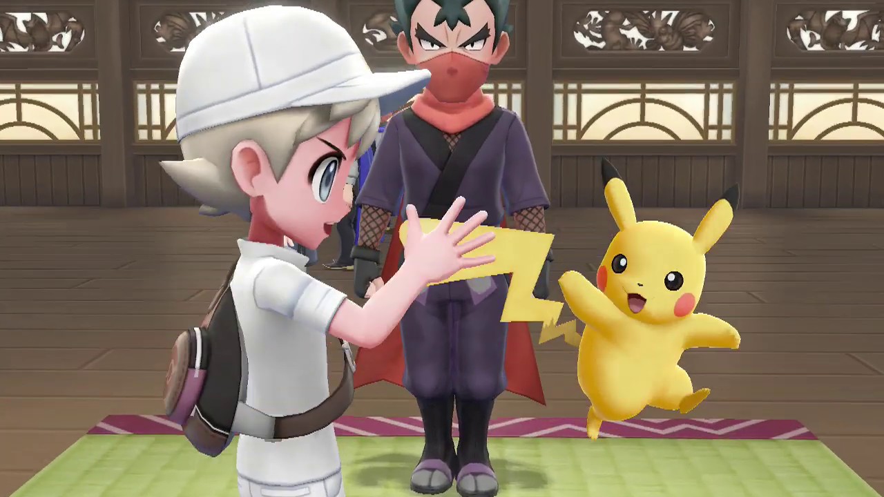 Pokemon: Let's Go, Pikachu! Boss 17 - Koga - YouTube