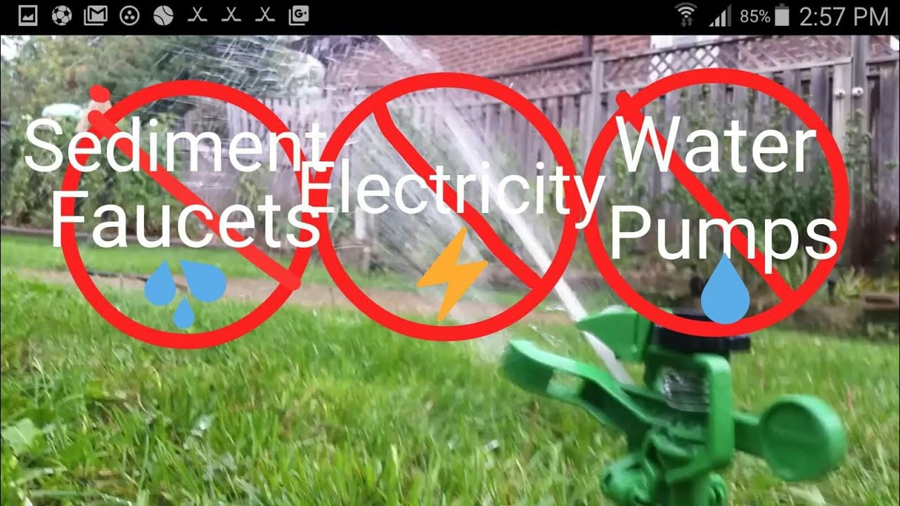 Water Pump . NO Electricity or City Water Required - YouTube