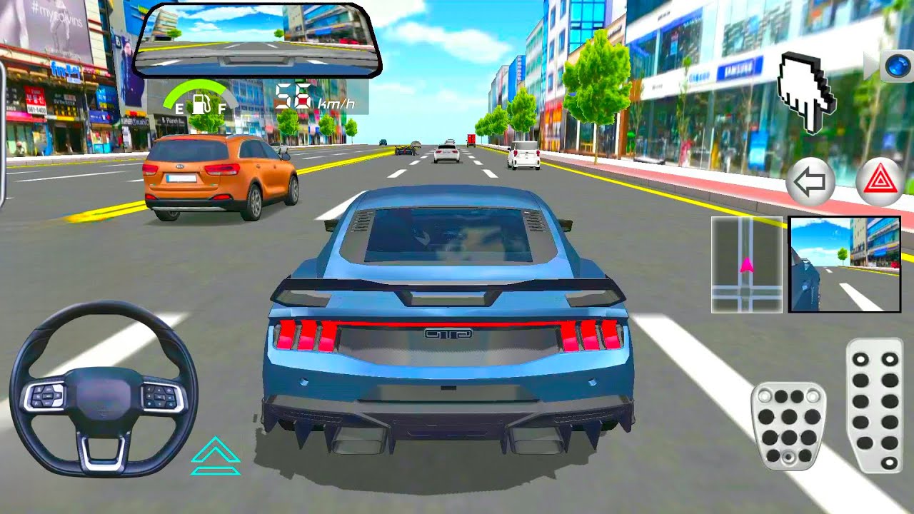 3d Driving Class New Level Open Gameplay | GTA v car driving game video ...