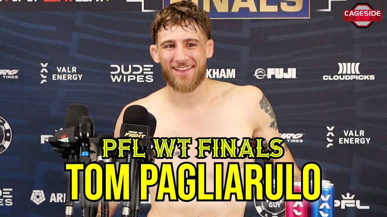 Tom Pagliarulo Recaps Nasty Knee TKO Victory, Ready For Some Pasta ...