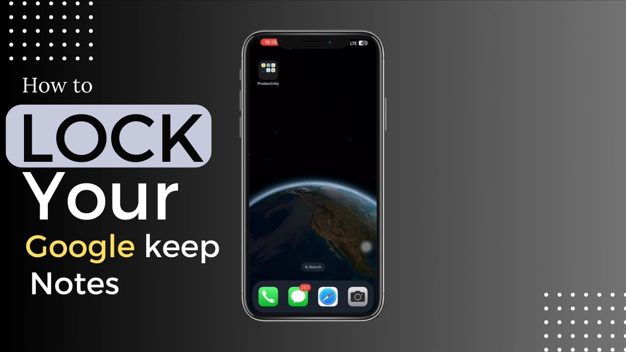 How to LOCK your google keep notes (2023) - YouTube