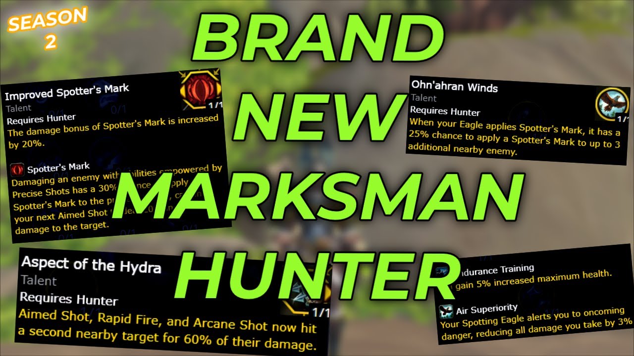 THEY CHANGED EVERYTHING! | Marksman Hunter in Season 2! - YouTube