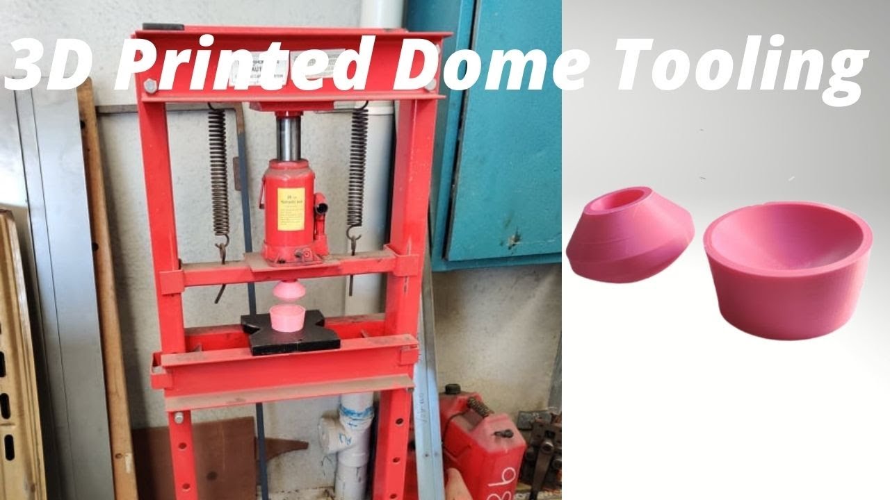 3D Printed Dome Press Tooling - YouTube