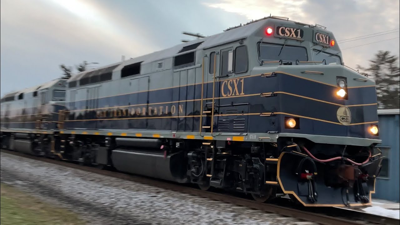 CSX OCS P001-23 | Richmond Kentucky Railfanning - YouTube