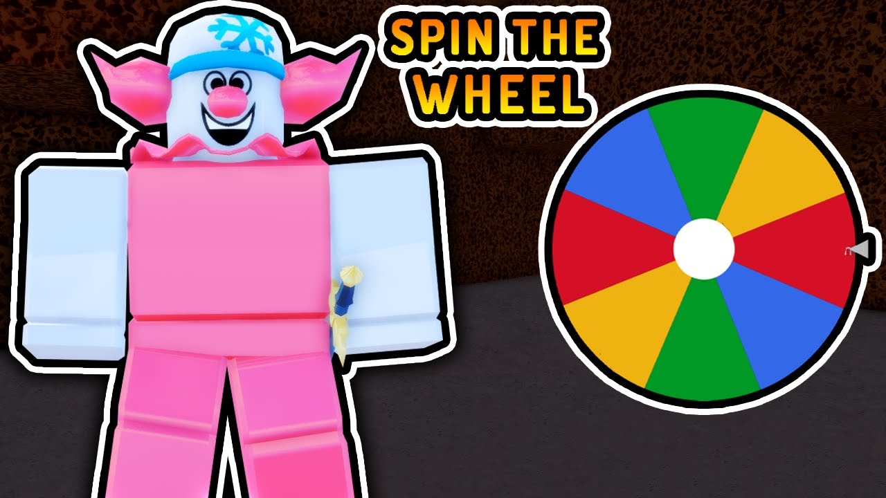 SPIN THE WHEEL CHALLENGE IN ROBLOX FLAG WARS! - YouTube