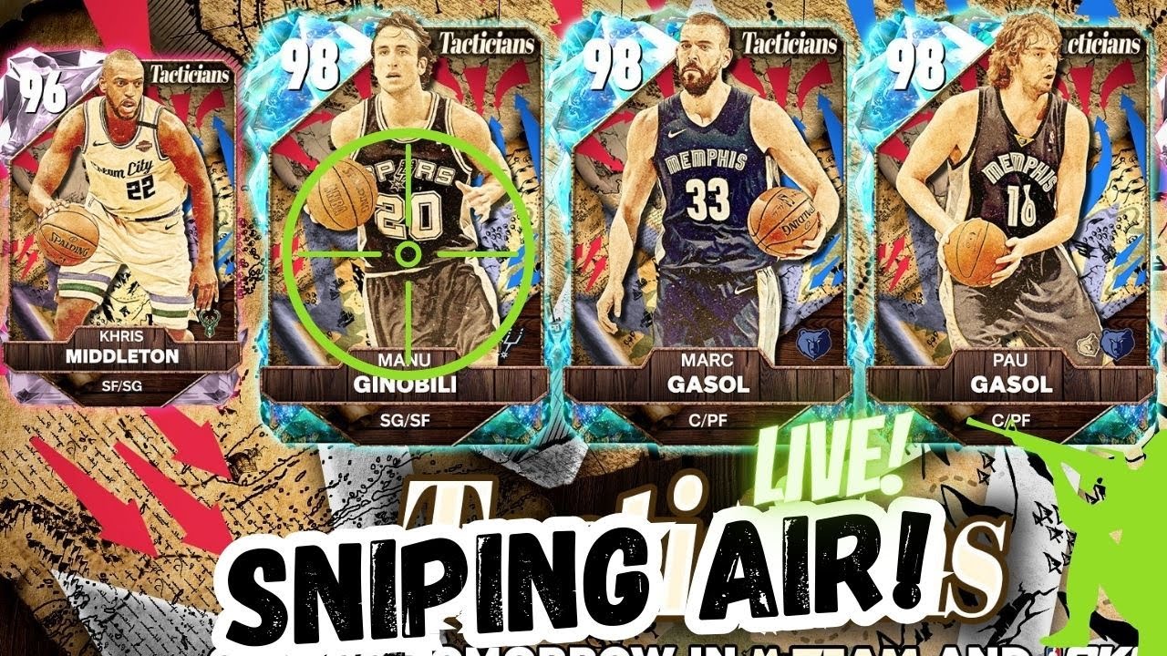 LIVE! - Sniping TOP TIER Cards in 2K25! * Tacticians! * - YouTube