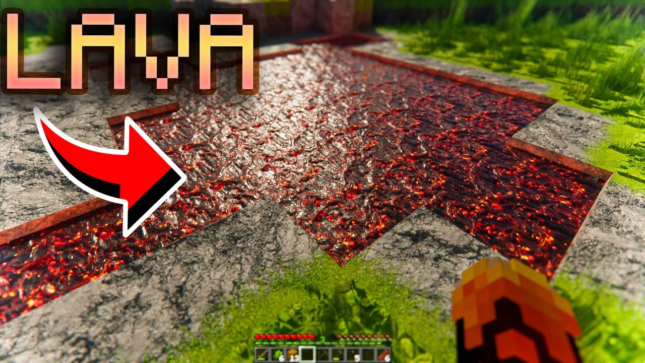 Trying Ultra Realistic Minecraft Lava | Optimum Realism R3.0.0 256x ...