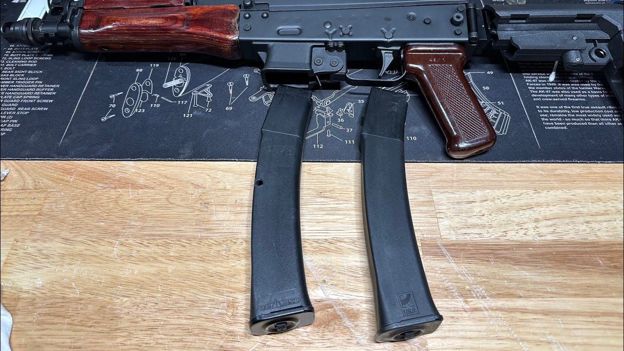 Fitting a Russian Izzy Clipazine into a Kalashnikov USA KP-9 Pistol 😱 ...