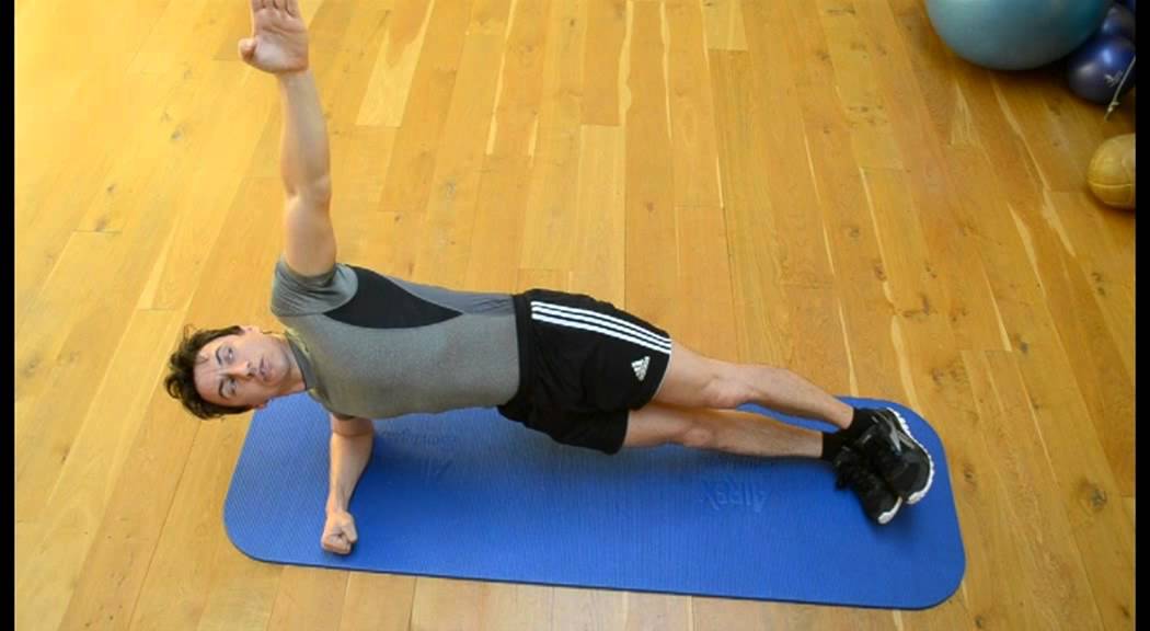 Planche lateral avec rotation - Guide Musculation - YouTube