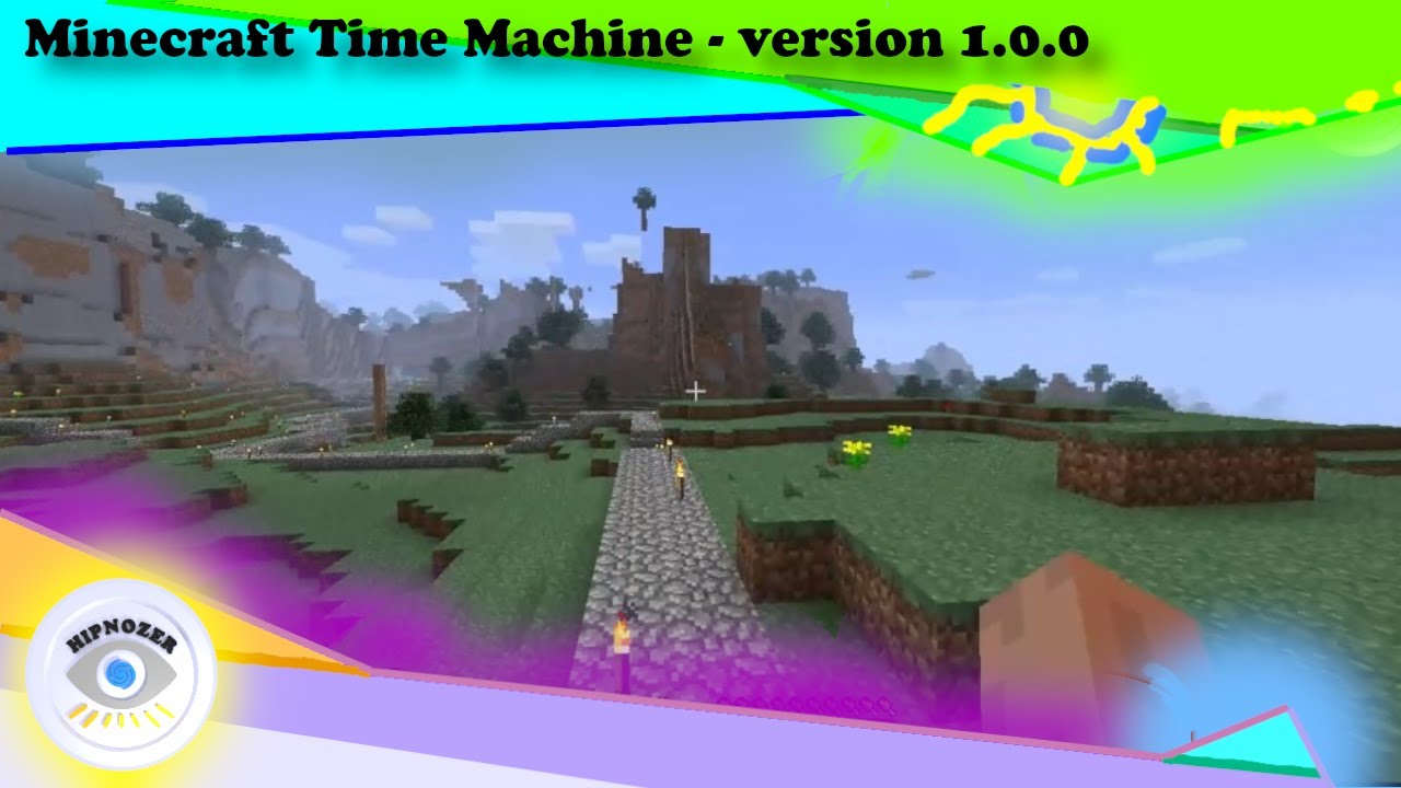 Minecraft Time Machine Minecraft 1.0.0 ep 3 Finishing building spawn ...