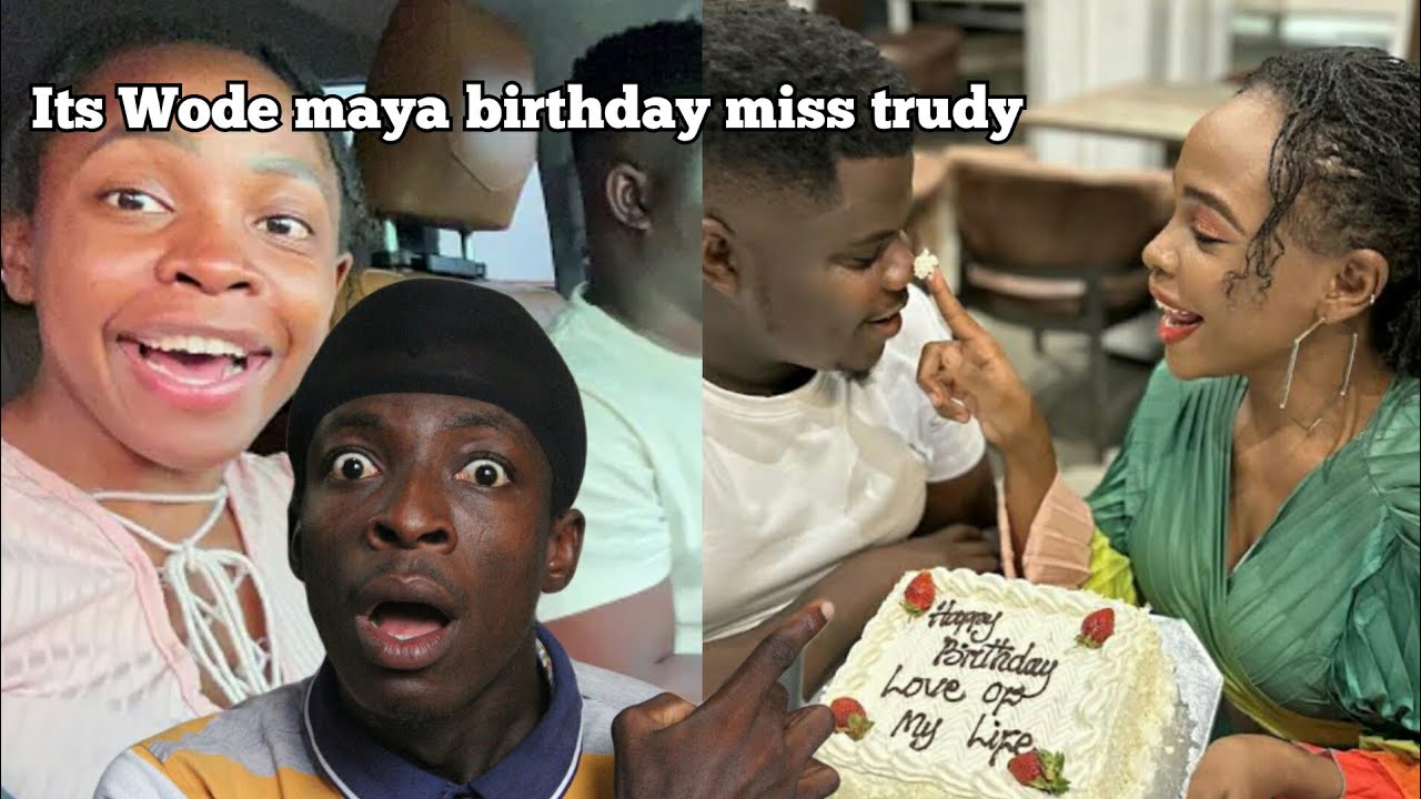 its wode maya 's birthday miss trudy 's huband and i celebrated for him ...