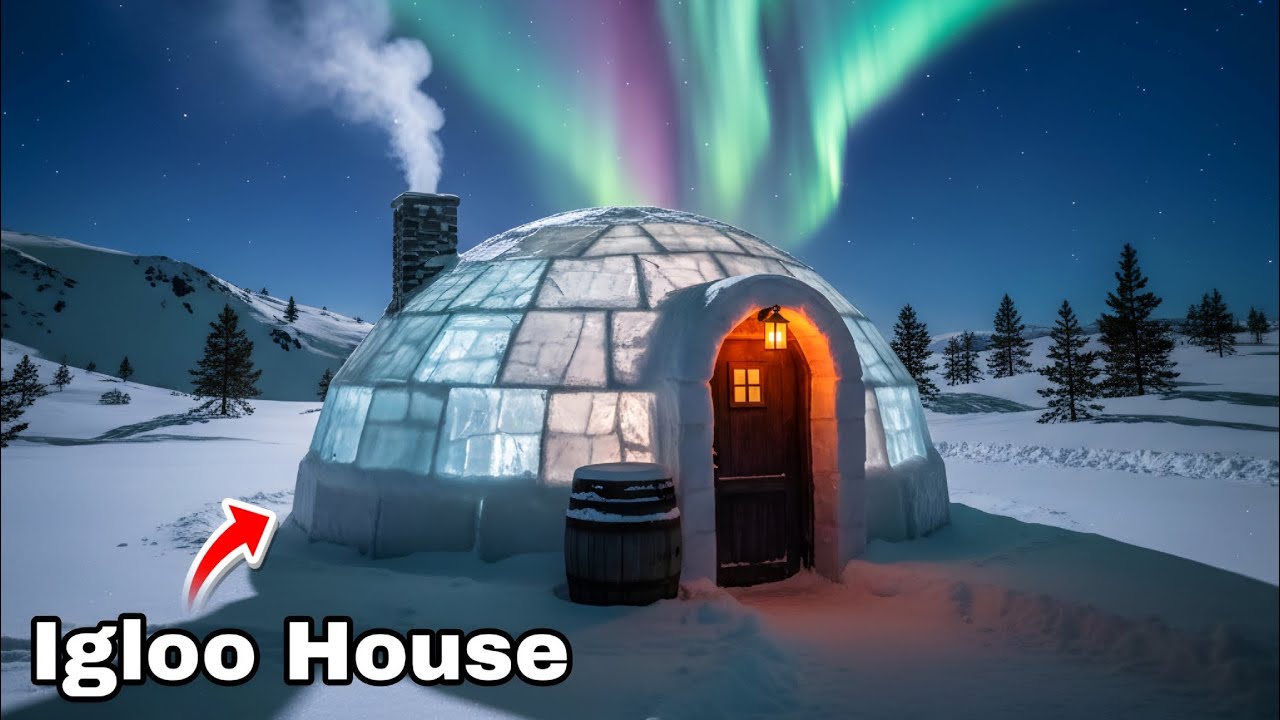Minecraft: Igloo House 🏠 Tutorial - YouTube