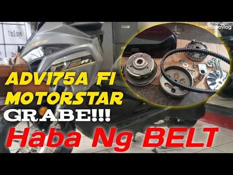 ADV175FI MOTORSTAR | CVT PARTS REVIEW | TORQUE, PULLEY, BELT FLYBALL ...