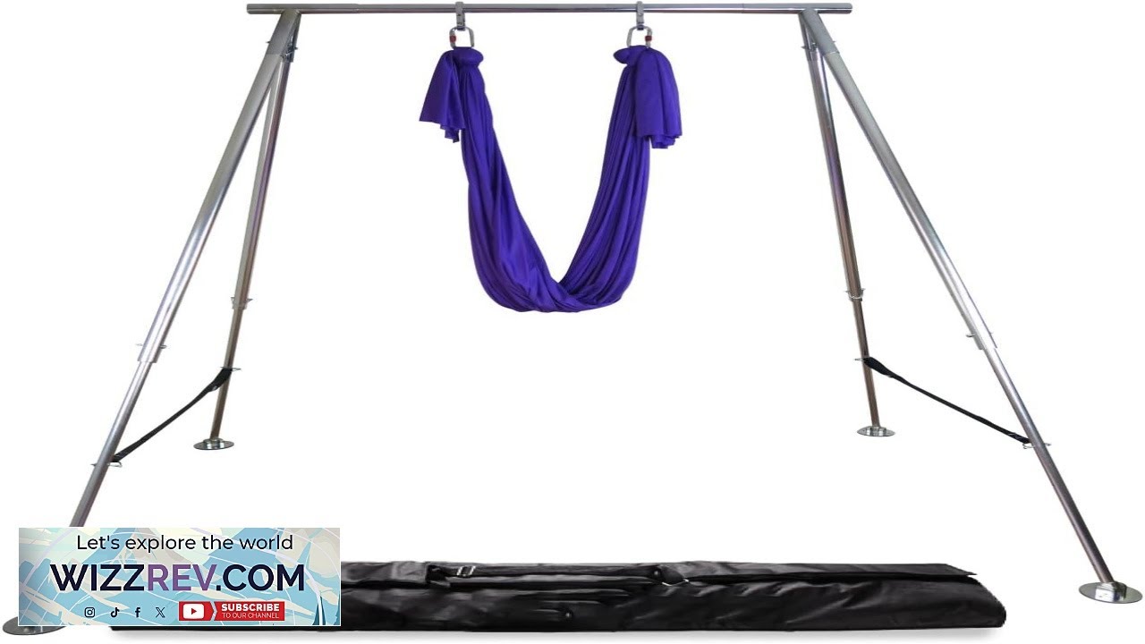 Uplift Active Adjustable Yoga Aerial Rig Only Premium Home Yoga Stand ...