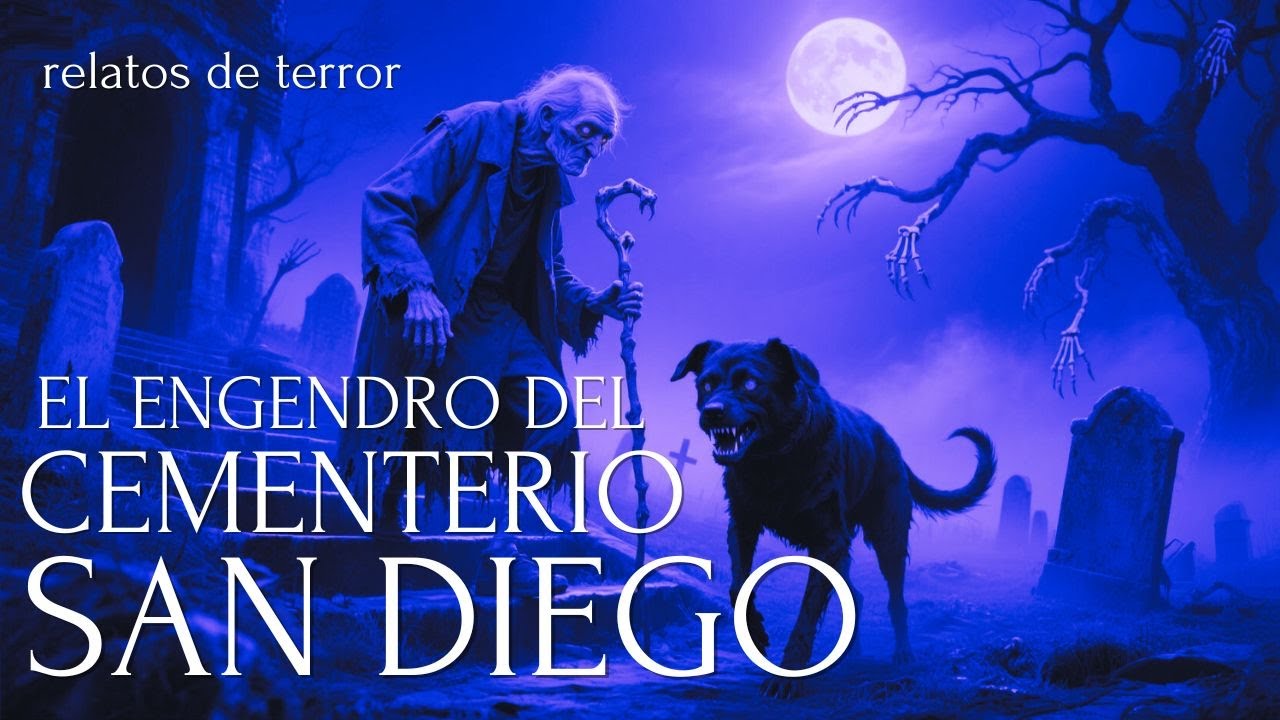 EL ENGENDRO DEL CEMENTERIO SAN DIEGO | RELATOS DE TERROR # ...