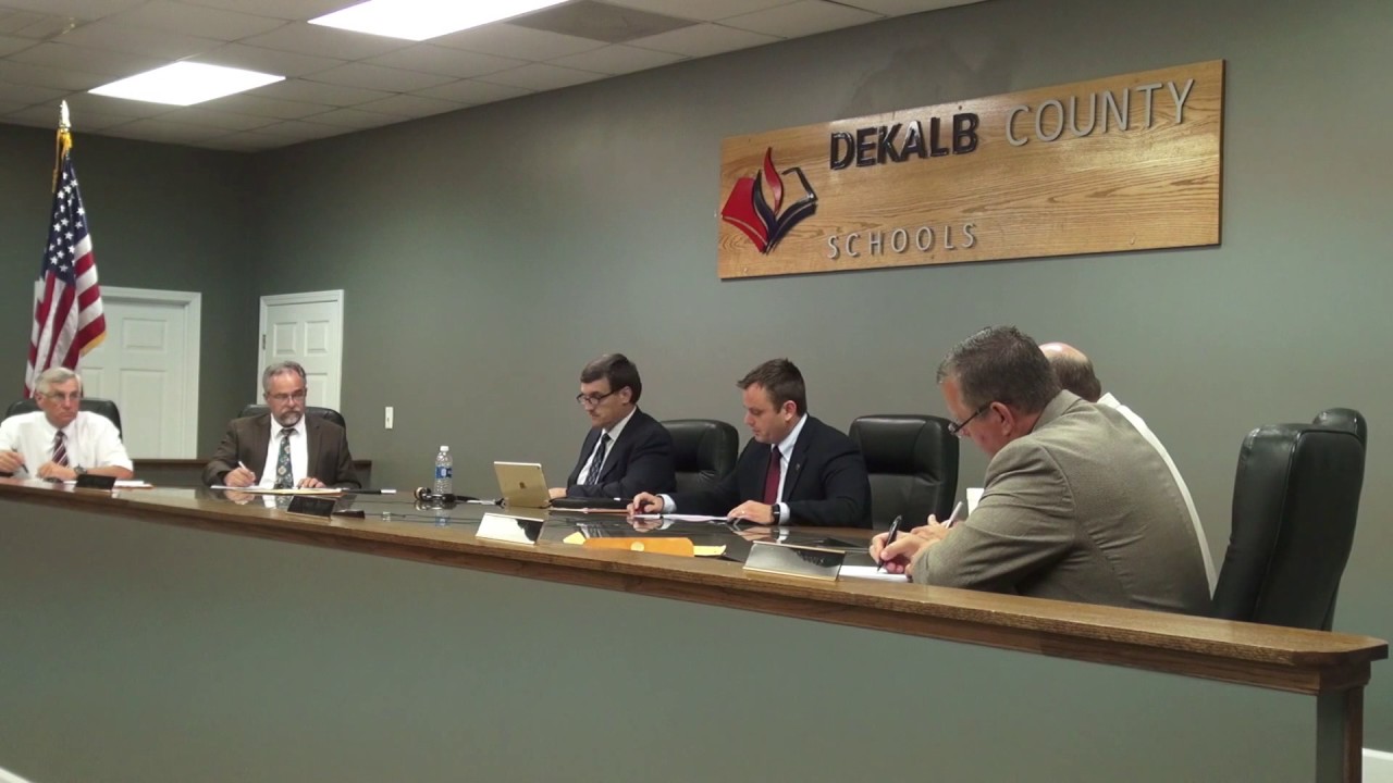 Dekalb County Board Of Education Meeting July 11 2017 Youtube