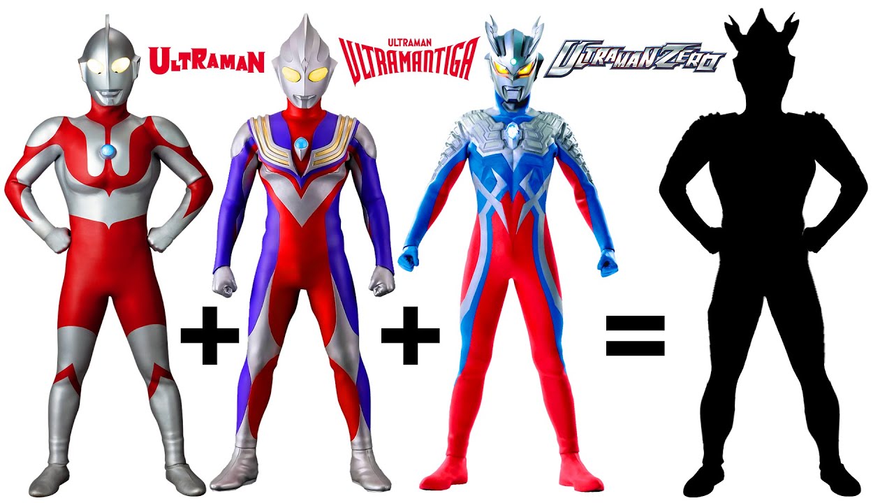 ULTRAMAN fusion Ultraman TIGA fusion Ultraman ZERO = ? - YouTube