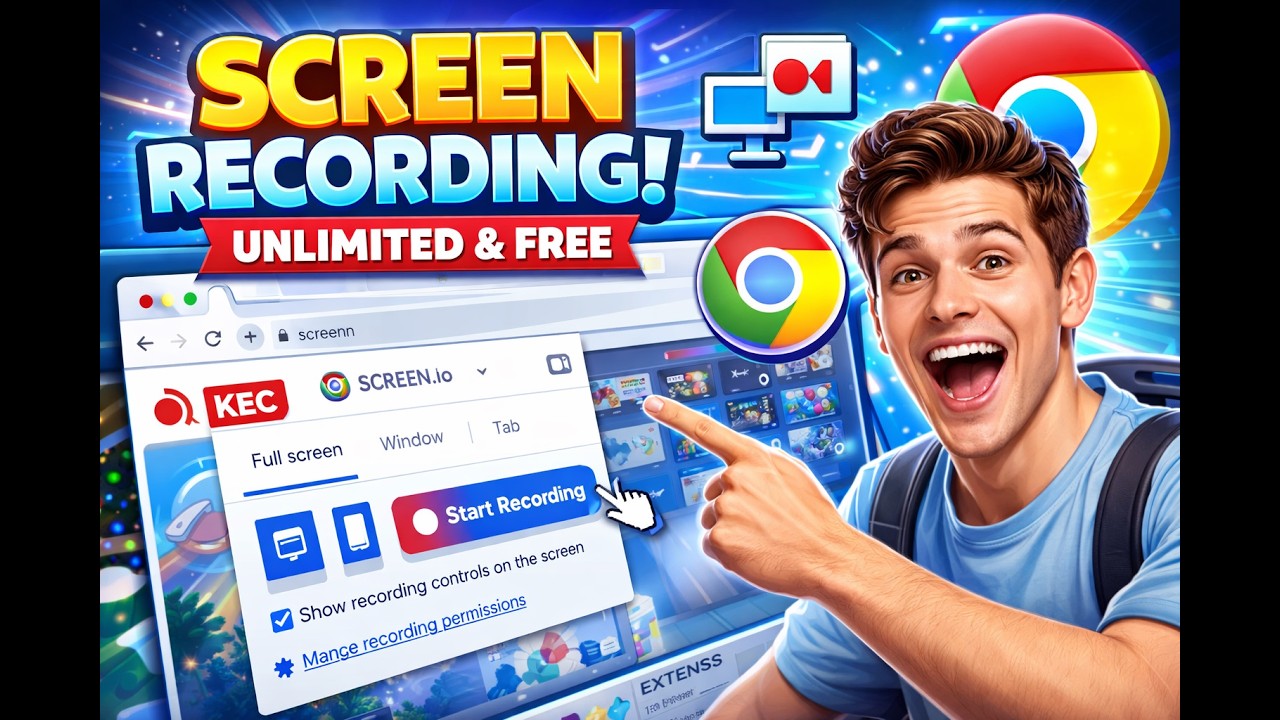 Best Free Screen Recorder for PC | Unlimited Recording (No Watermark ...