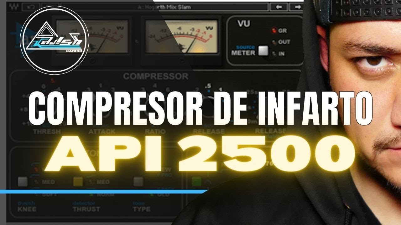 El mejor compresor para mezclar PROFESIONALMENTE | Api 2500 A fondo. - YouTube