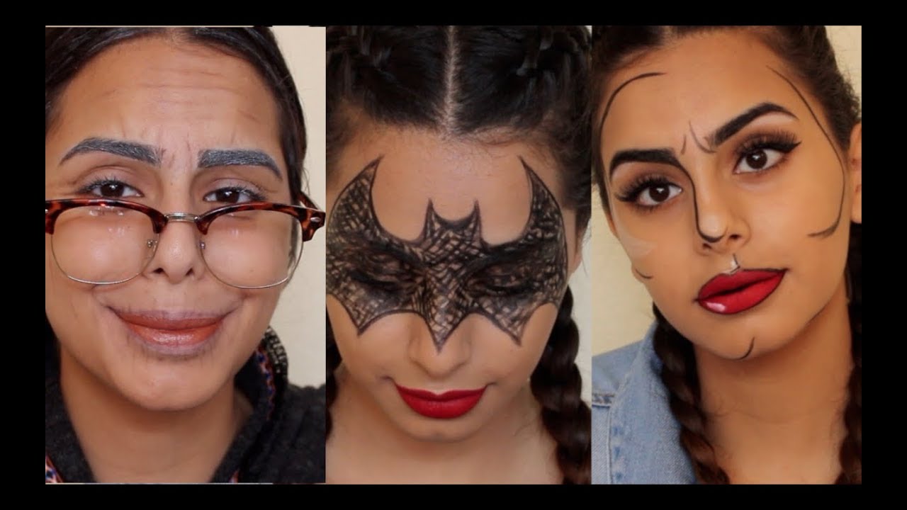 3 last minute halloween makeup ideas | Perla Sibani - YouTube