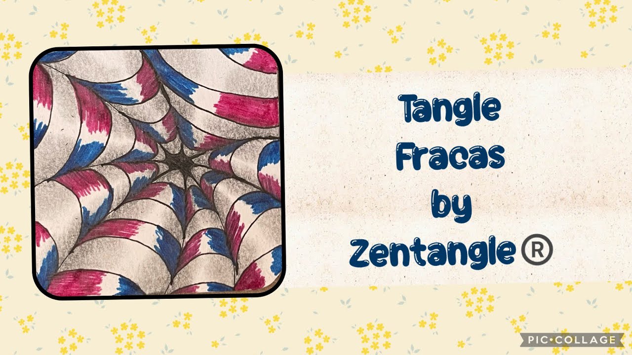 Tangle Fracas by Zentangle®️ Official original tangle patterns ...