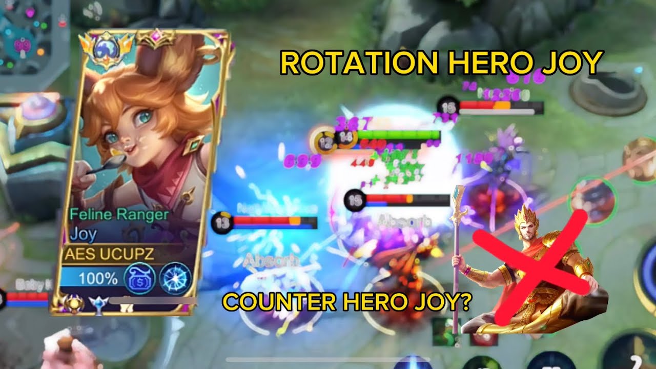EMBLEM, BUILD JOY, AND TIPS ROTATION HERO JOY IN MYTICAL GLORY - YouTube