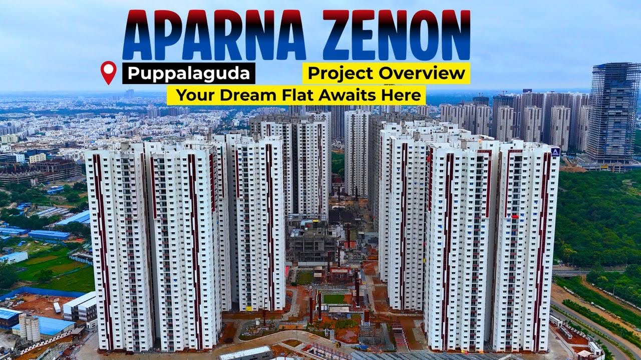 Aparna Zenon ☎️ 9701450805 | 2 & 3 BHK Luxury Flats in Puppalaguda ...