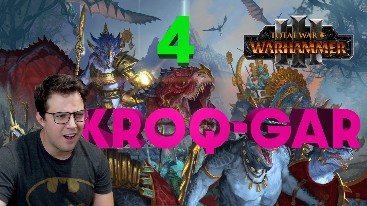 KROQ-GAR PICKS HIS TEETH WITH BONES - #4 - Immortal Empires - Lizardmen ...